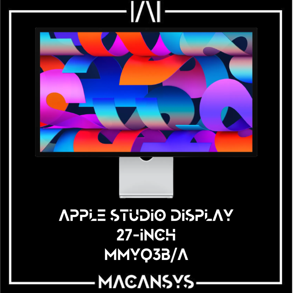 Apple Studio Display 27 inch 5K Retina Display Standard Glass MMYQ3B/A ...
