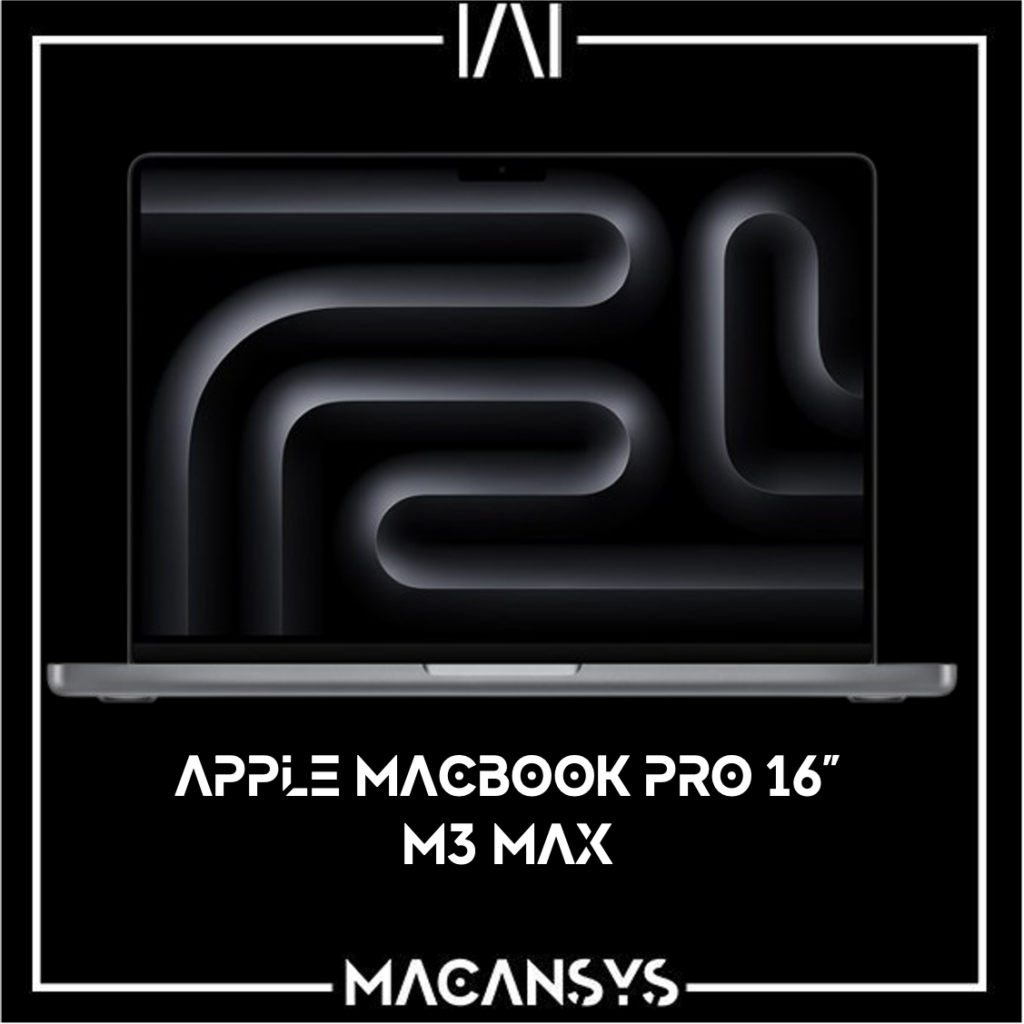 Apple MacBook Pro 16 Inch M3 Max 16C CPU 40C GPU 64 GB Ram 1TB SSD ...